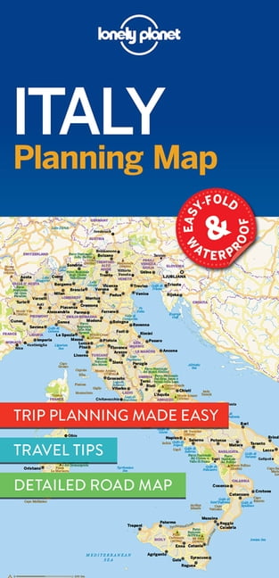 Travel guide: lonely planet italy planning map - folded map ...