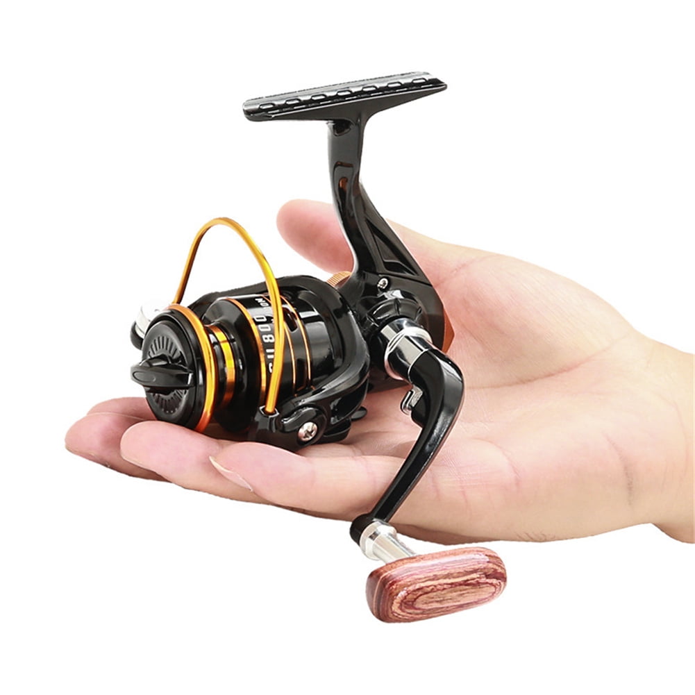 800 Type Fishing Reel Folding Rocker Micro Spinning Wheel Fishing ...