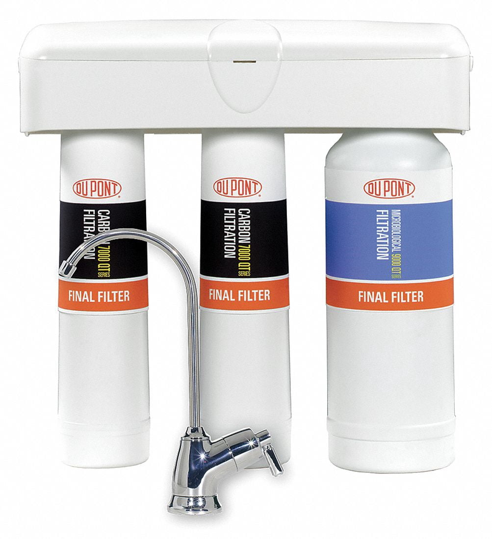 Dupont Water Filter System,1 micron,11 3/4" H WFQT390005 - Walmart.com