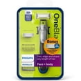 Philips Norelco OneBlade Face/Body Shaver Bonus Pack + Free Blade ...