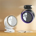 6inch Powerful Desk Fan with 5 Adjustable Speed LED Electronic Panel ...