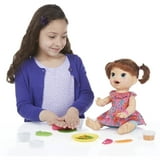 Baby Alive Super Snacks Snackin’ Sara - Brown Hair - Walmart.com
