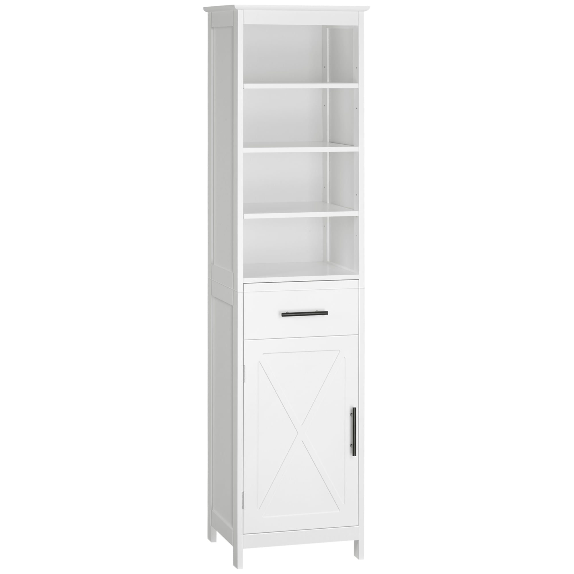 Click here for Kleankin Free Standing Bathroom Cabinet W/ 3-Tier... prices