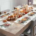 Fall Placemat Pumpkin Thanksgiving Placemats for Dining Table Rugby ...