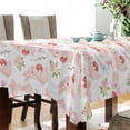 54x72in Square Printed Tablecloth Easy-Care Decorative Table Cloth for ...