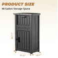 Package Delivery Box Outdoor with Lockable Secure Waterproof & UV ...