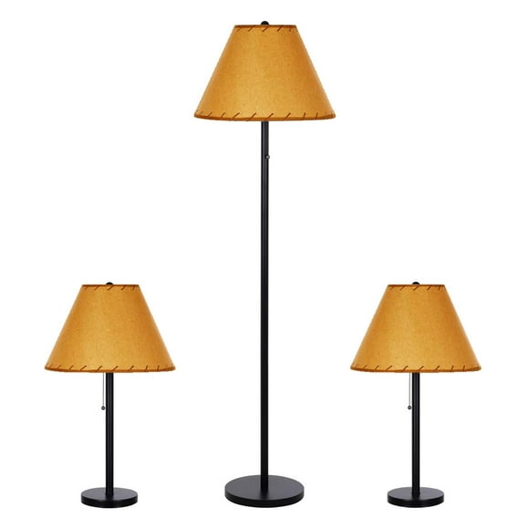 3 Piece Lamp Set