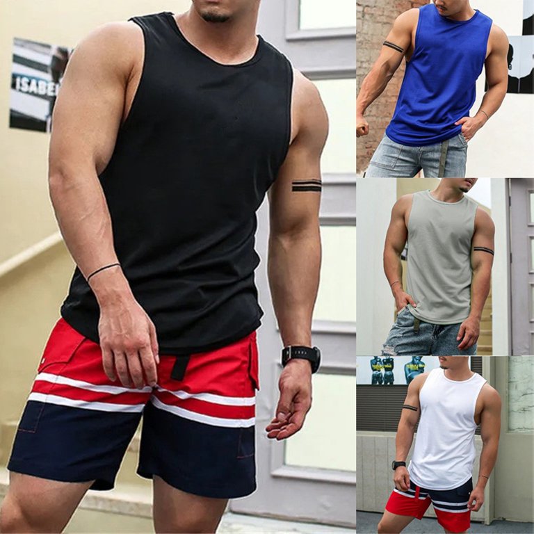 Male Tank Top And Shorts