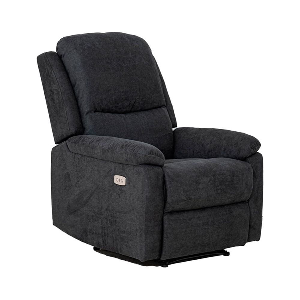 Sillón Reclinable Eléctrico Tyson de Tela Gris | Walmart en línea