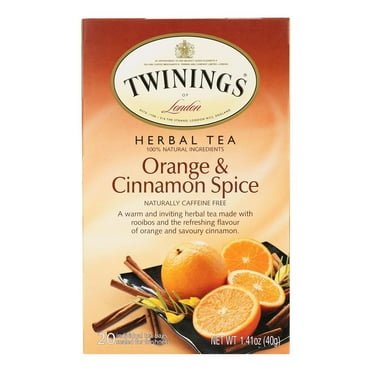 Lipton Terrific Turmeric Herbal Tea, Ginger Orange, Caffeine-Free, Tea ...