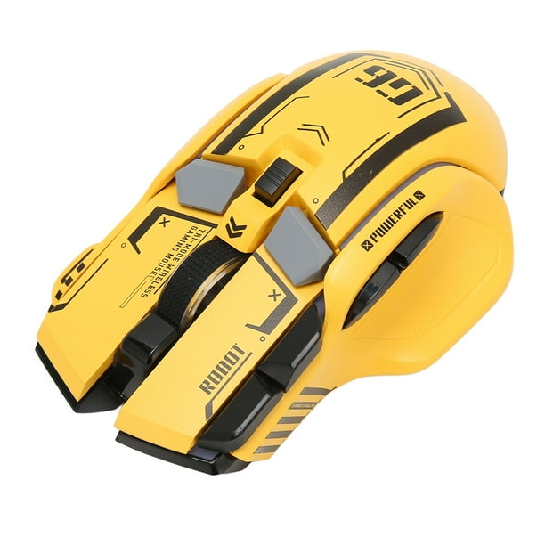 Gaming Mouse 10 Keys Macro Programmable, 2.4G Wired BT 3 Connection ...