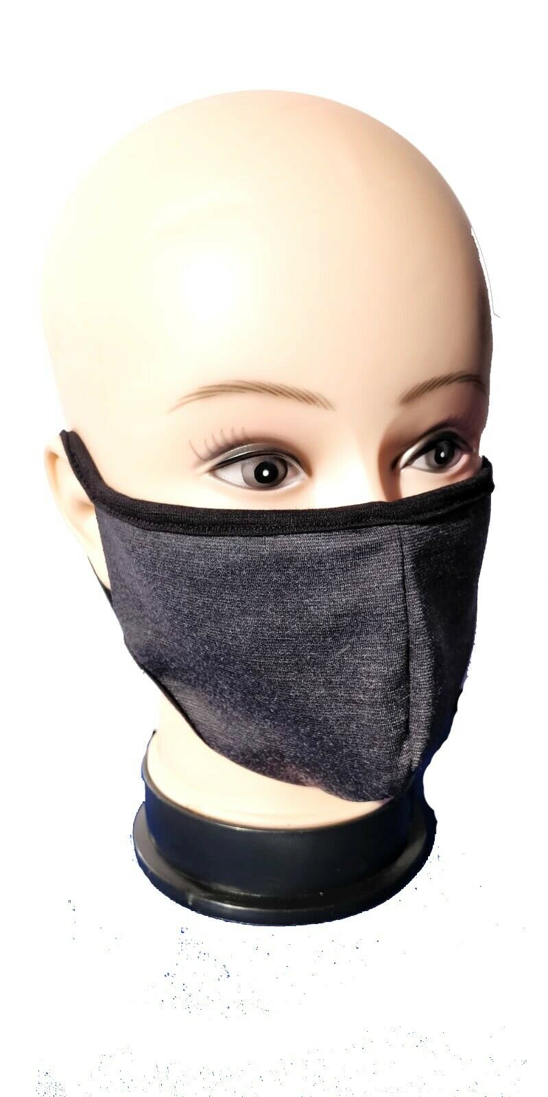 Fashion Face Mask Reusable Double Layer Masks Color Gray - Walmart.com