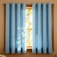Solid Curtain, Dark Green Solid Color, 1 Piece Fabric Curtain, Light ...