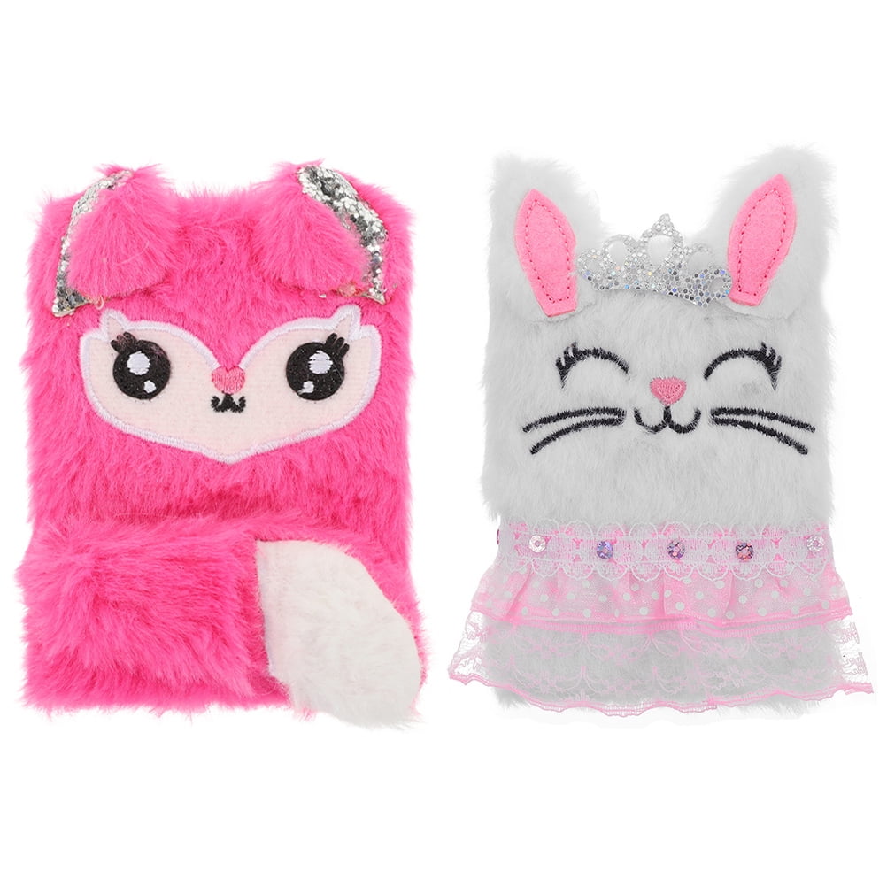 Click here for Cosmobetty 2pcs Fluffy Writing Book Fox And Bunny... prices