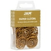 JAM Paper Round Fuchsia Pink Paper Clips, 1 in, 50 per Pack - Walmart.com
