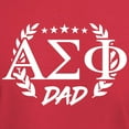 CafePress - Alpha Sigma Phi Greek Dad White T Shirt - Men's Classic ...