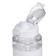 Mainstays 32 fl oz Arctic White and Clear Solid Print Plastic Water ...
