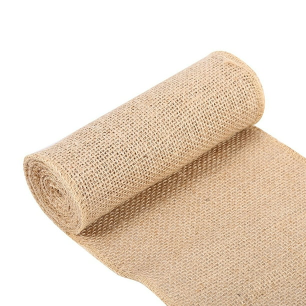 DEWIN Hessian Ribbon,Hessian Runners Burlap Table Runner Wedding ...
