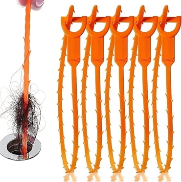 FlexiSnake Drain Weasel Pro, Hair Clog Remover Tool, Drainage Cleaner ...