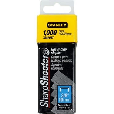 Stanley Tools TRA706T 24 Pack 3/8in. Heavy Duty Staple 1,000/Box ...