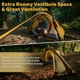 GEERTOP 2-Person Backpacking Tent Waterproof Lightweight Double Layer ...
