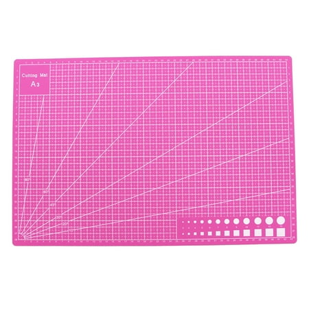 Plate A3 Grid Line Mat Non-Slip Paper Craft Board School Home Office ...