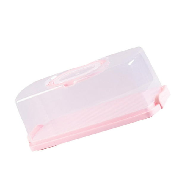 serony Rectangular Bread Keeper with Handle Show Tool for Home Bagel ...