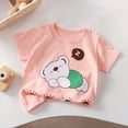 CAUYDY Summer Toddler Boys Short Sleeve Cartoon Cat Prints T Shirt Cute ...