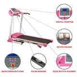 Sunny Health & Fitness Treadmill with Manual Incline, Pulse Sensors ...