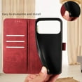 Single Piece Classic Solid Color Flip Phone Case with Card Slot ...