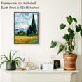 AVOI Canvas Wall Art Famous Oil Paintings, Water Lilies Claude Monet ...