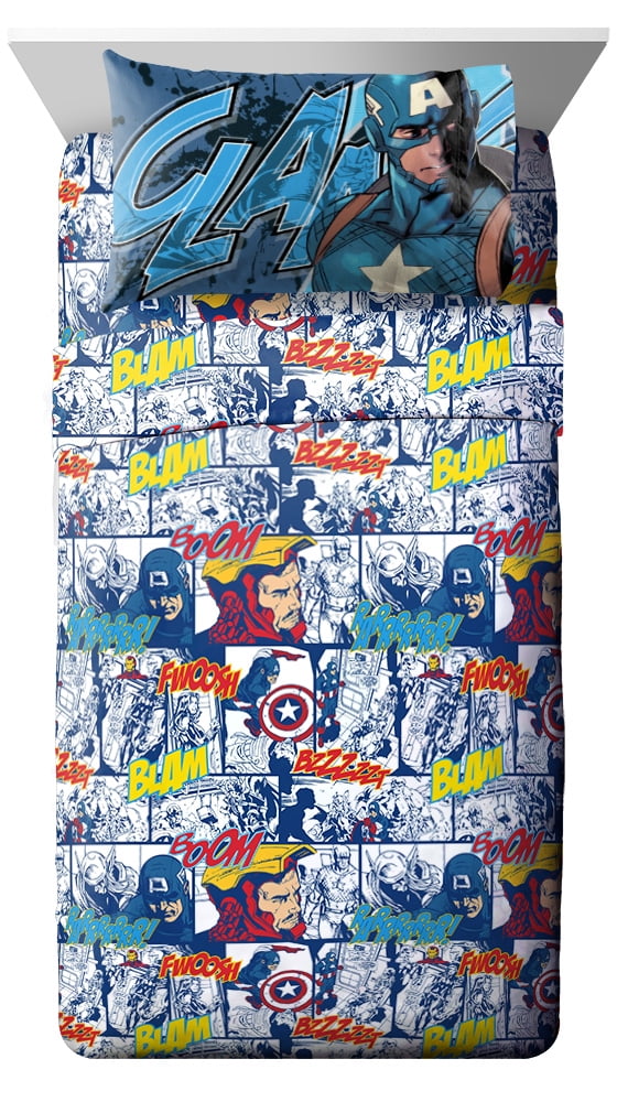 Marvel Avengers 2 Twin Sheet Set - Walmart.com