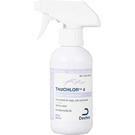 Dechra DechraTopical TrizCHLOR 4 Spray Conditioner for Dogs, Cats ...