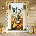 Fzsteel Easter Door Curtain Party Decorations Easy Setup and Removal ...