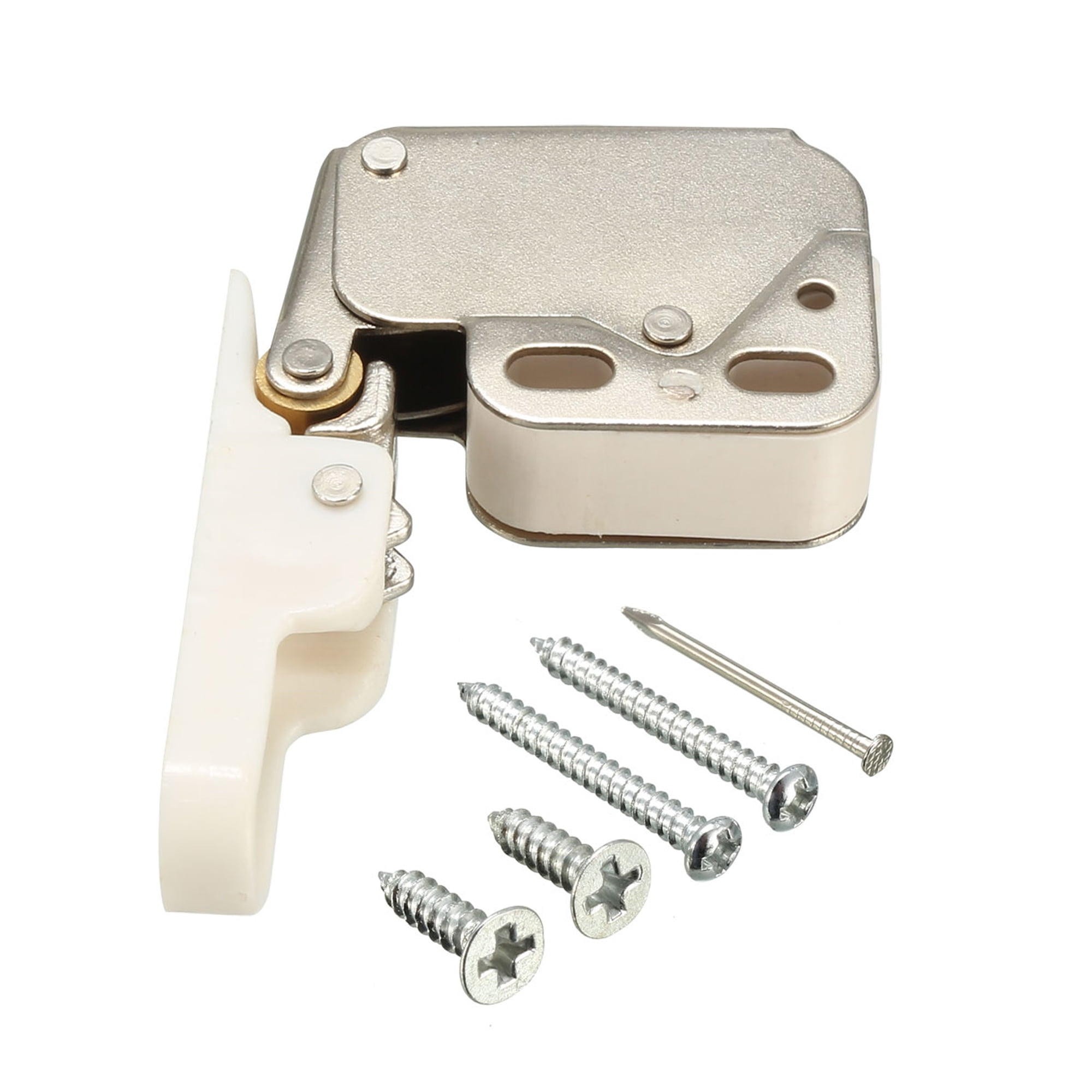 Cabinet Spring Press Open Door Catch Brass Tip Touch Push Latch ...