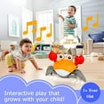 Crawling Crab Toy for Baby Tummy Time with Music, Cute Walking Crab ...