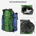 60L Waterproof Lightweight Hiking Backpack with Rain Cover,Outdoor ...