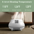Costway Steam Foot Warming Spa Bath Massager Sauna Care W Heating Timer