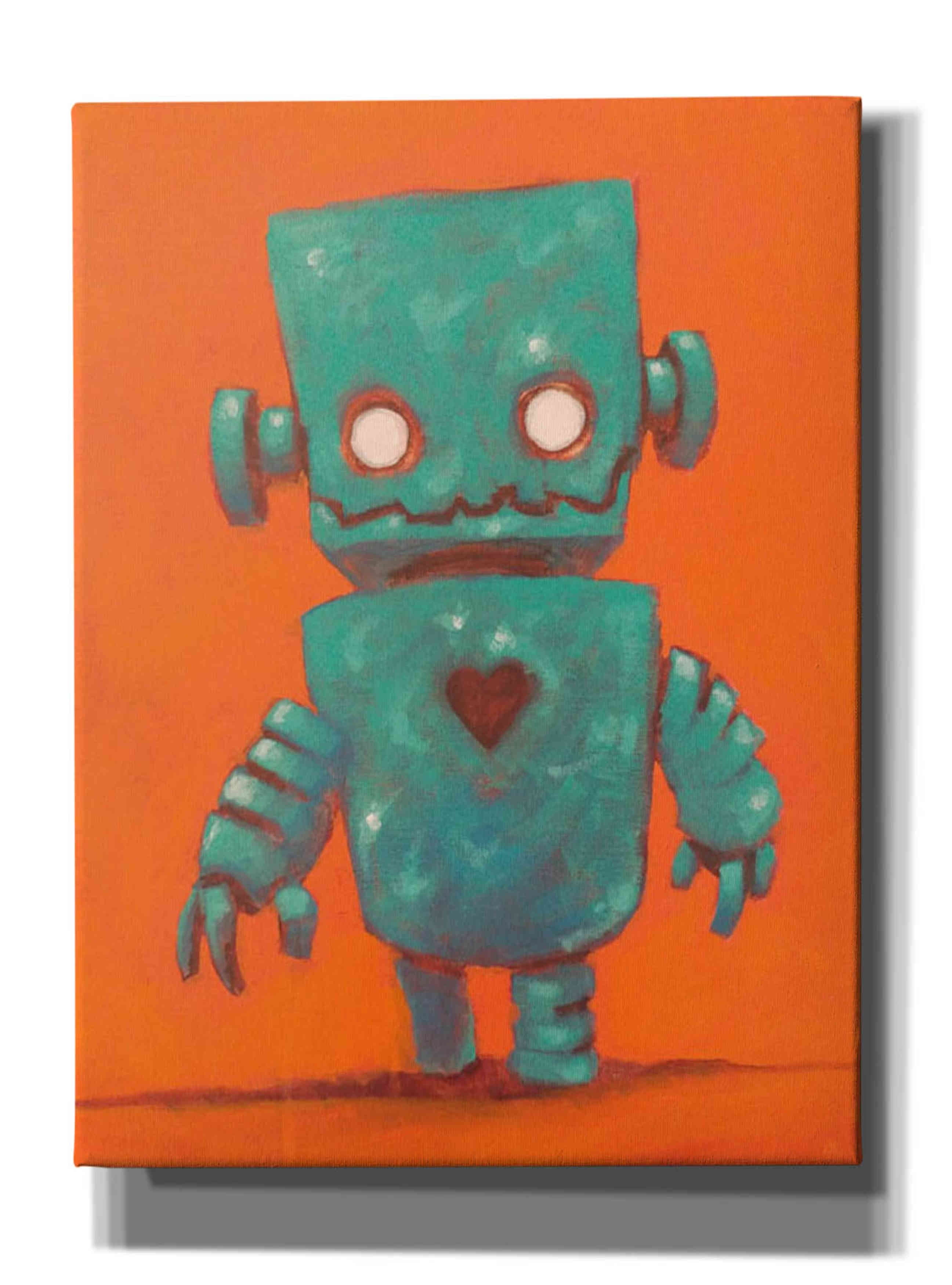 Epic Graffiti 'Frank-o-bot' Craig Snodgrass, Canvas Wall Art, 40"x54 ...