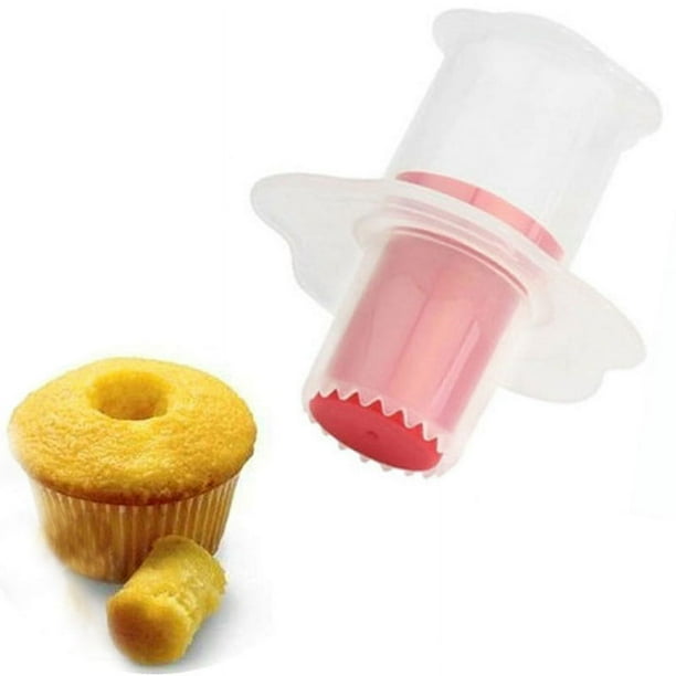 Cupcake Corer Plunger Cutter Pastry Cake Hole Maker Decorating Divider ...