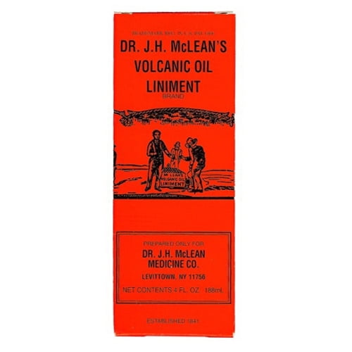 Dr. J.H. McLeans Volcanic Oil Liniment, 4 Oz - Walmart.com