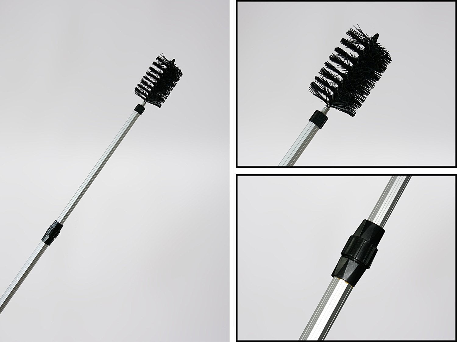 PondH2o Water Garden Koi Fish Pond Cleaning Brush with 70" Telescopic ...