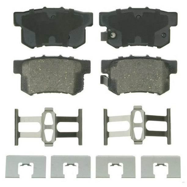 Ceramic Brake Pads for 2007-2018 Toyota Camry, Black - Walmart.com ...