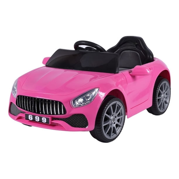 Carro Montable Eléctrico Aeiou B004 Llantas Eva Rosa | Bodega Aurrera ...