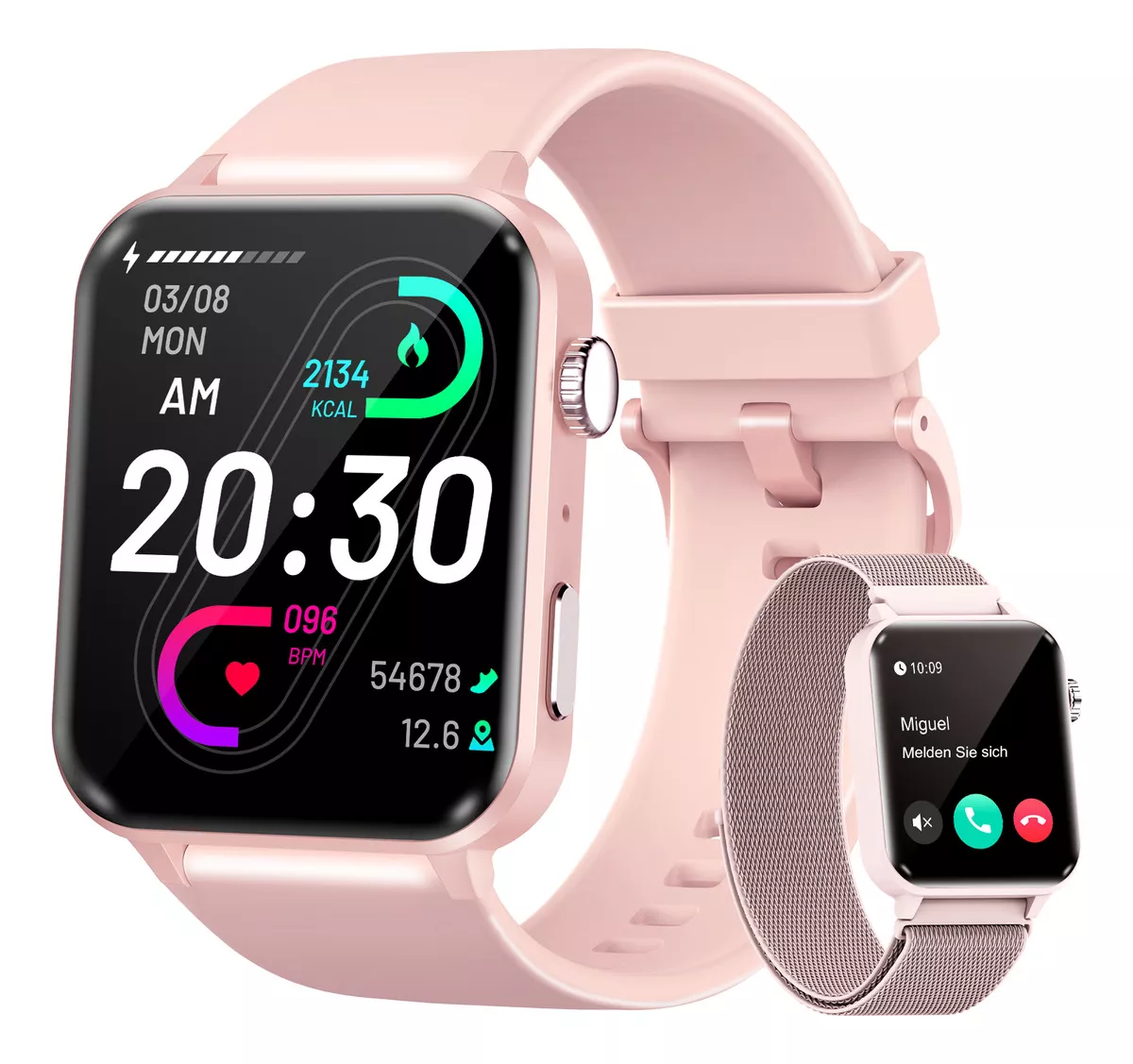 Reloj Inteligente Mujer Smart watch Bluetooth Llamada ,Smartwatch R30 ...