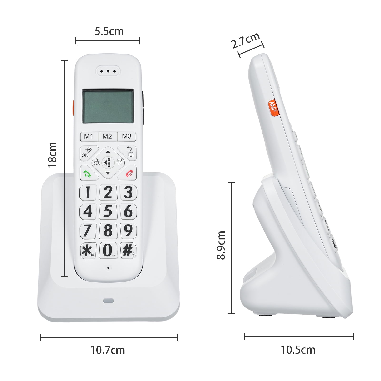 Click here for Bisofice Cordless Telephone lcd 3 1.8inch Lcd Func... prices