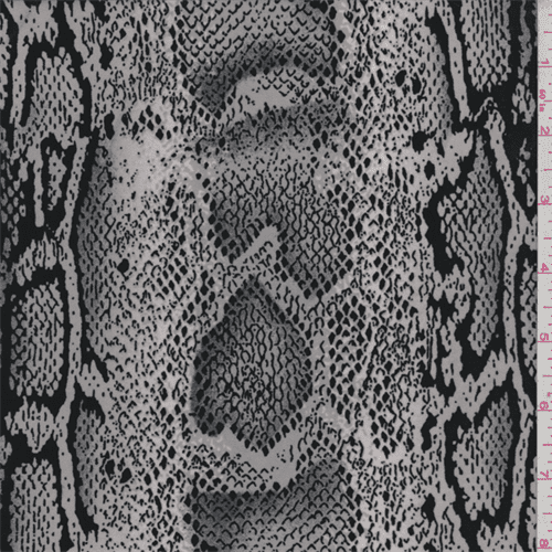 ITY Grey Snakeskin Print Jersey Knit, Fabric Sold By the Yard - Walmart.com