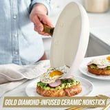 Blue Diamond White Diamond 12" Toxin-Free Ceramic Frying Pan Skillet ...