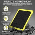 SunJack 15 Watt Portable USB Solar Panel with 10000mAh Power Bank for ...