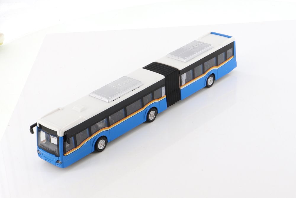 Sonic Articulated Bus with Sounds and Lights, Blue - Showcasts 1100 ...